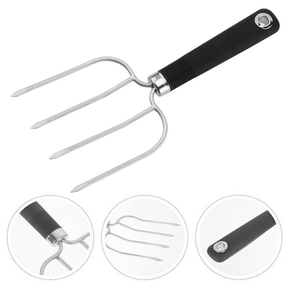 2Pcs Turkey Lifting Forks, Meat Claws, Strong Endurance Stainless Steel ...