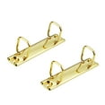 2Pcs Two Hole Metal Binding Clip Heavy Duty Binding Rings Office File ...