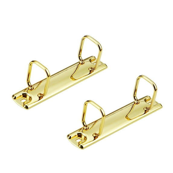 2Pcs Two Hole Metal Binding Clip Heavy Duty Binding Rings Office File ...