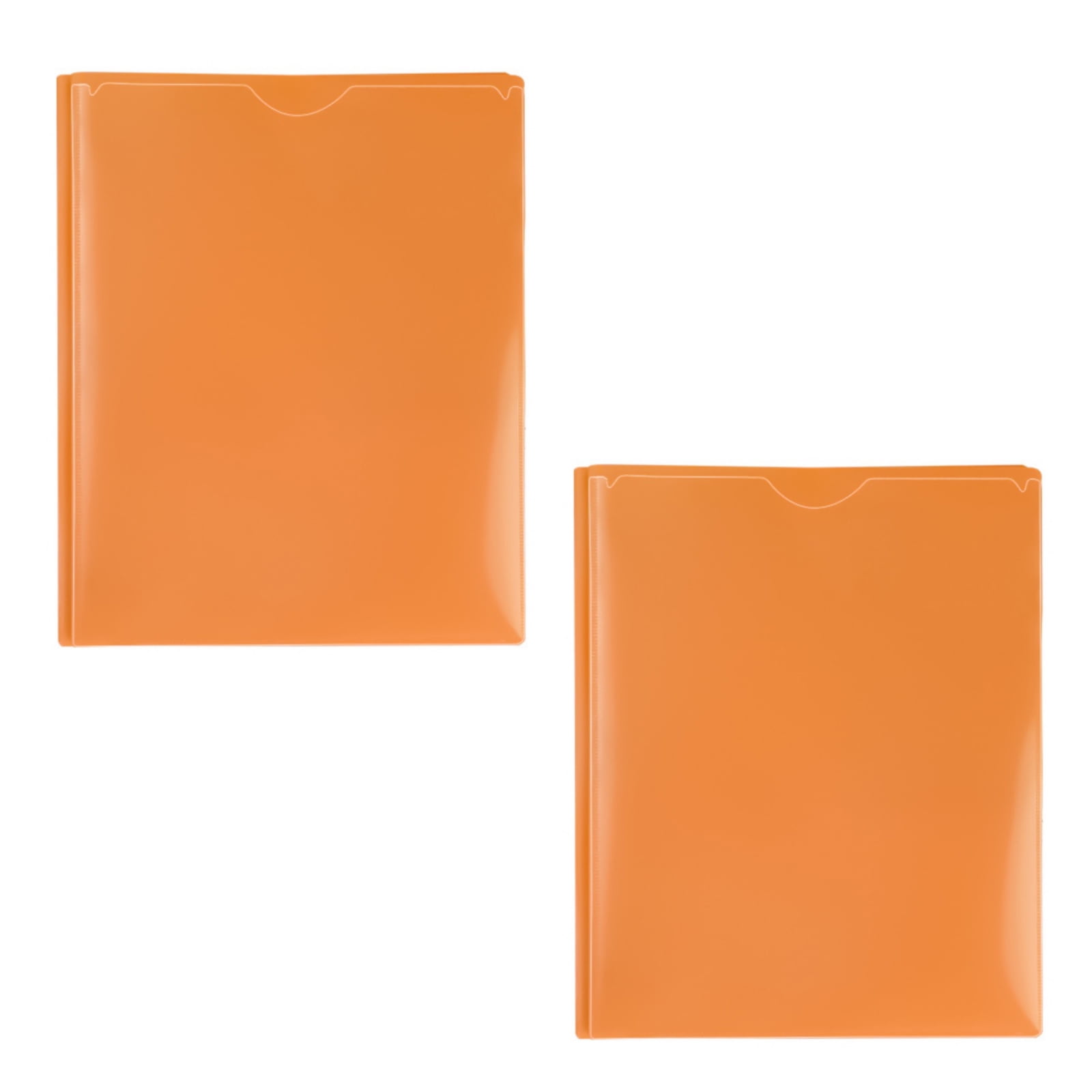 2Pcs Two Pockets File Bag with 3 Prongs Letter Size Document Organiser ...