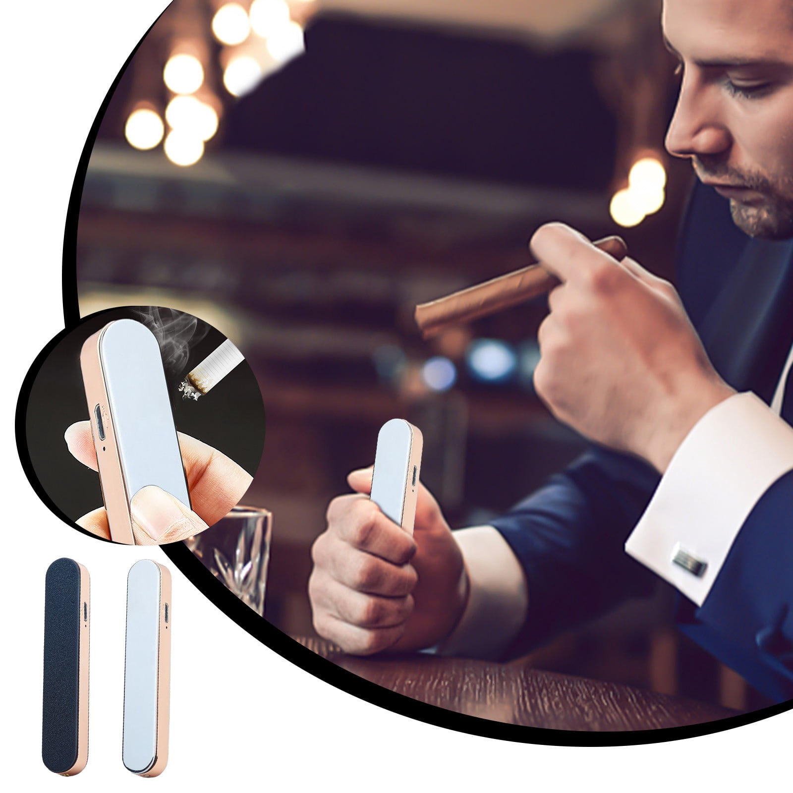 2Pcs USB Rechargeable Lighter, Kadlawus USB Rechargeable Lighter ...
