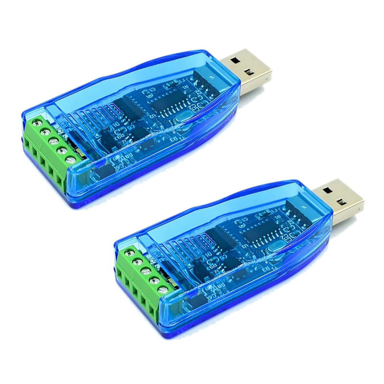 2Pcs USB to RS485 Converter Isolate Module -485 Connector Board ...
