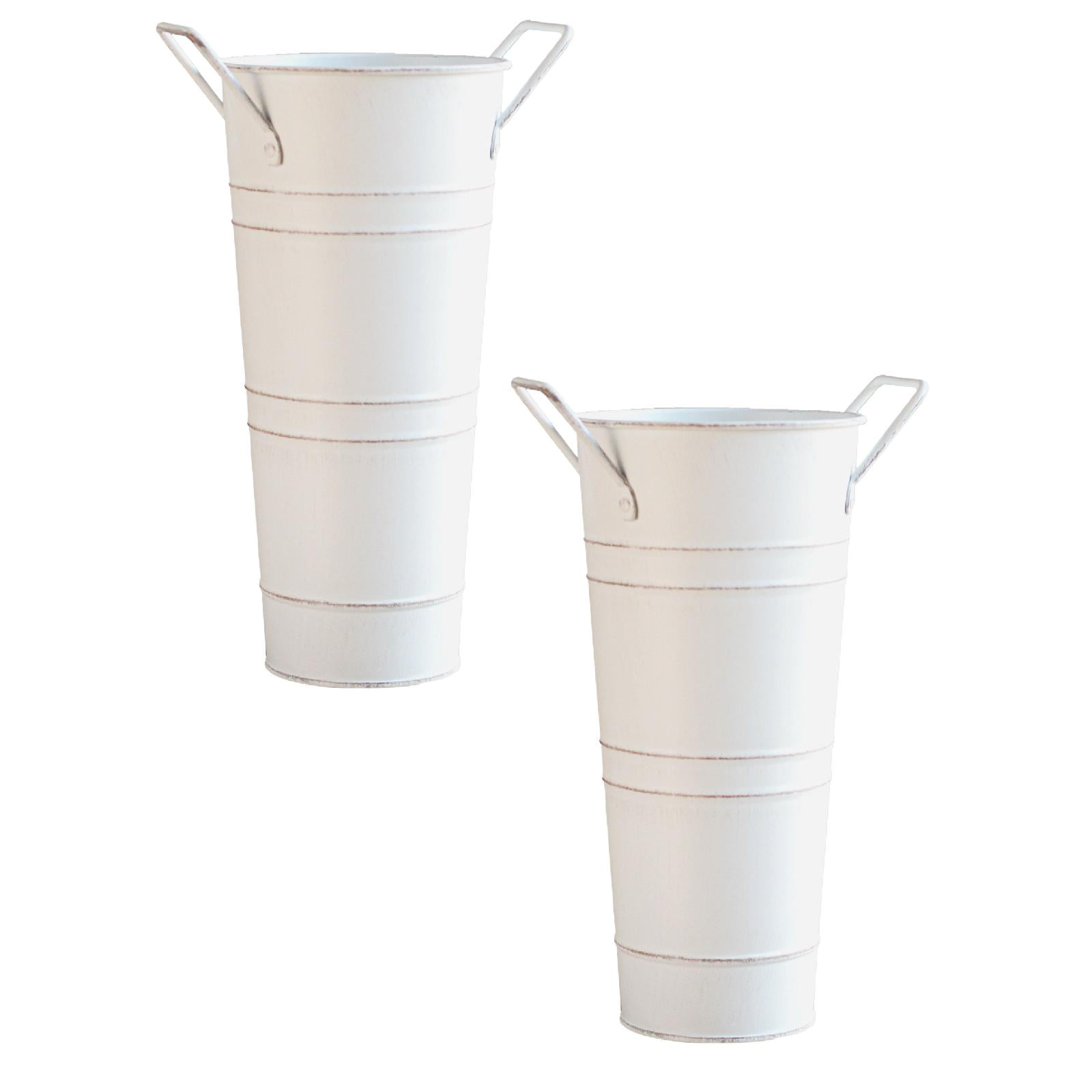 2Pcs Umbrella Stand Holder Metal Umbrella Bucket Freestanding Umbrella ...