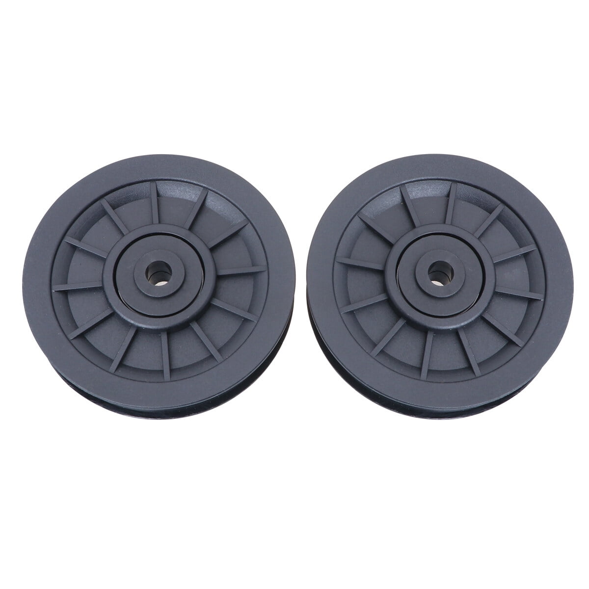 2Pcs Universal Bearing Pulley Wheel Fitness Equipment Part Wearproof ...