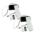 2Pcs Universal Ceiling Fan Remote Replacement 6 Speed & Timing Remote ...