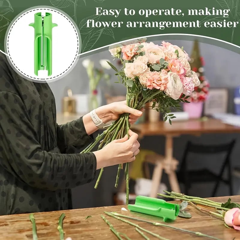 2Pcs Universal Flower Thorn Stripper Tool, Plastic Stem Leaf Remover ...