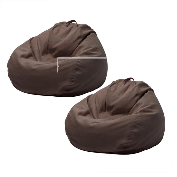 2Pcs Universal Slipcover For Sofa Protector Soft Stretchable Cover ...