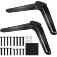 2Pcs Universal TV Legs Universal for 32-55 inch TVs, Plastic Tabletop ...