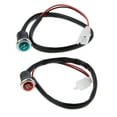 2Pcs Upgraded Motorbike N/R Light Indicator Neutral Reverse Replacement ...