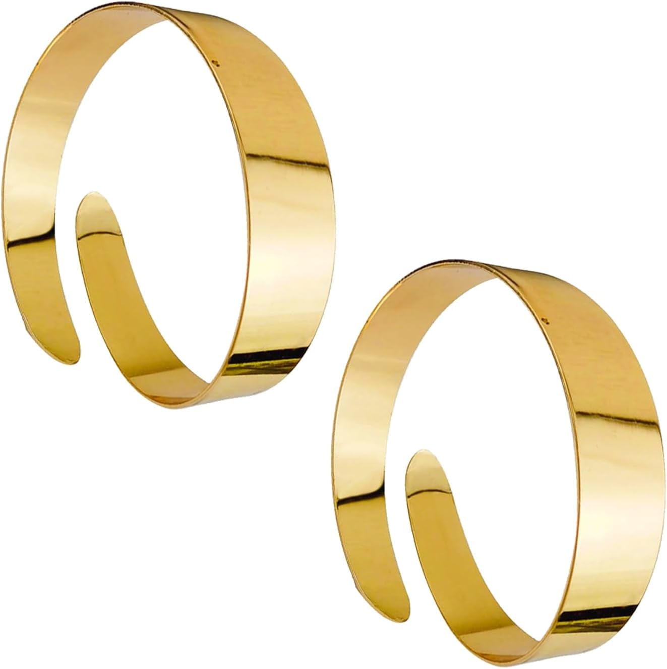 2Pcs Upper Arm Bracelet Cuff Bangle Minimalist Gold Metal Coil Arm Cuff ...