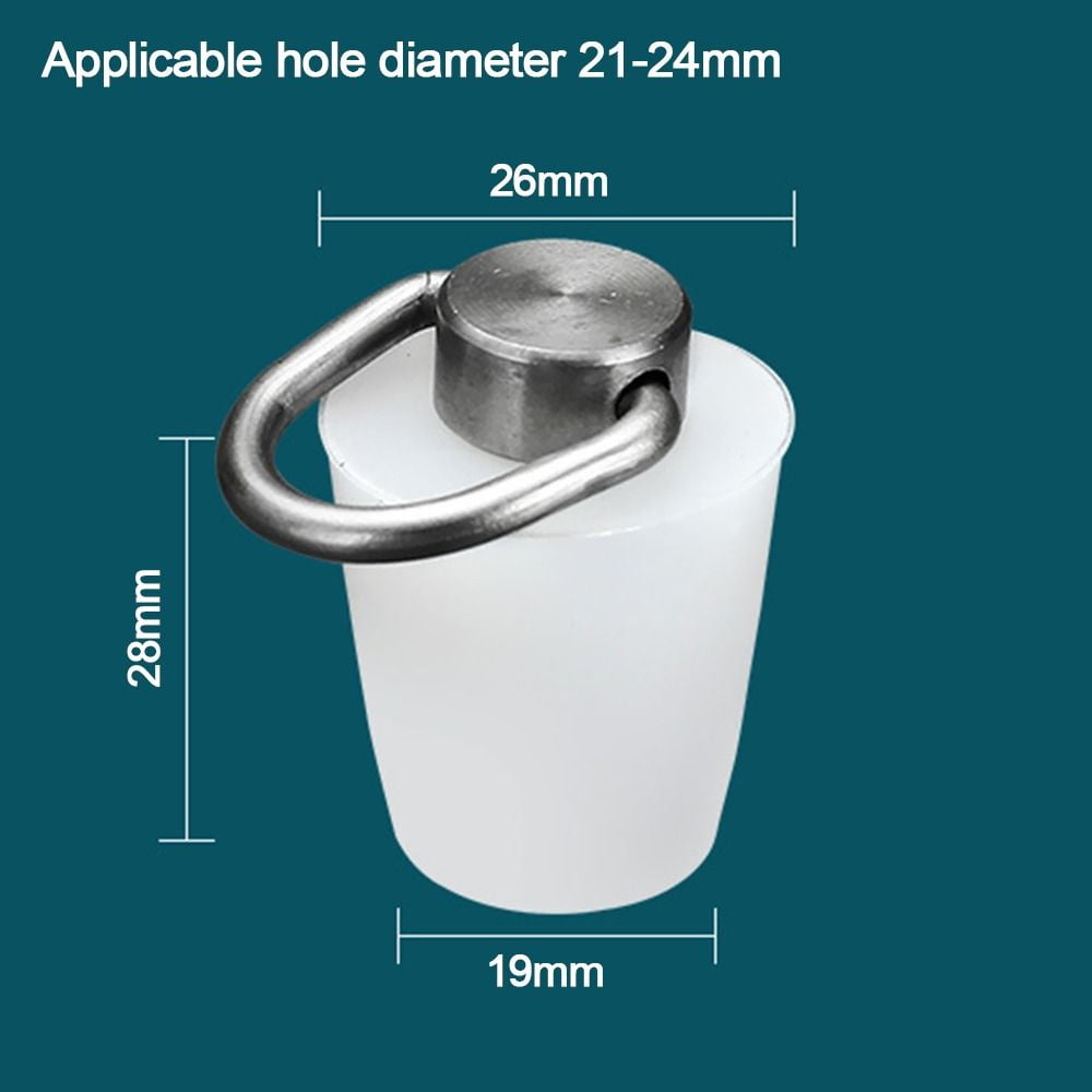 2Pcs Useful Round Leakage-proof Bathroom Supplies Drain Cover Water ...