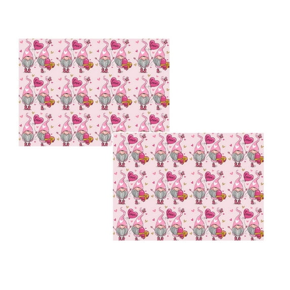 2Pcs Valentine'S Day Wrap Paper Roll For With Heart Patterns Quality ...