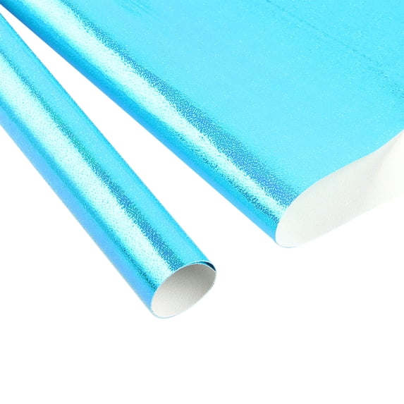 2Pcs Valentine's Day Rainbow Color Shiny Flower Wrapping Paper Gift ...
