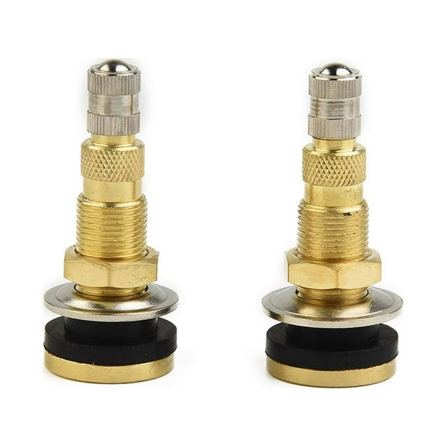 2Pcs Valve Stem TR618A Tractor Air Liquid Tubeless Tire Brass Valve ...