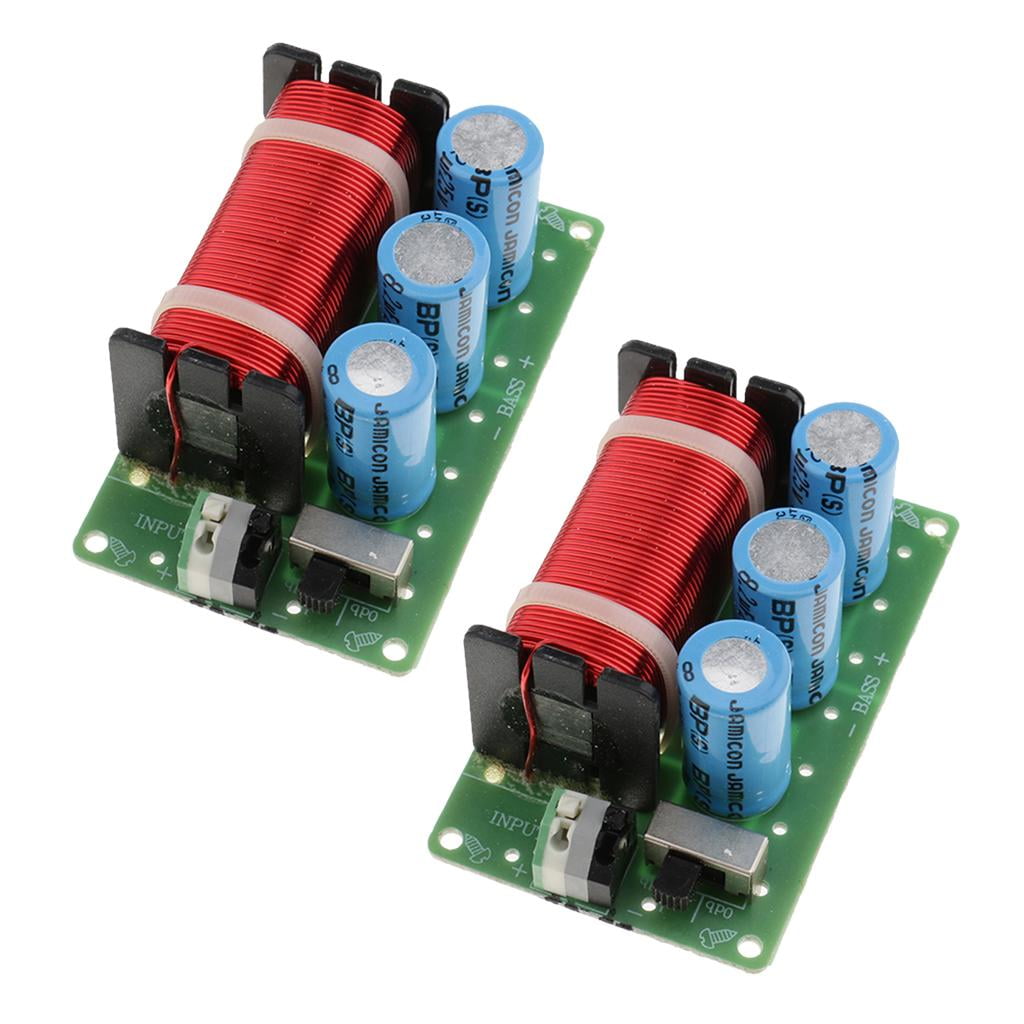 2Pcs WEAH-85 Bass Frequency Divider Speaker Audio Crossover Filters ...