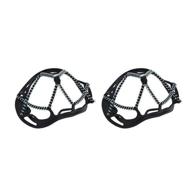 2Pcs Walk Traction Cleats Prevent Slipping High Tension Spring Crampons ...