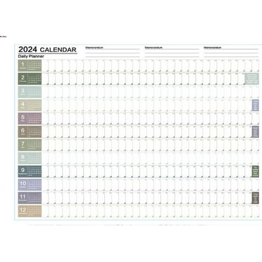Laminated Gigantic Wall Calendar - Walmart.com
