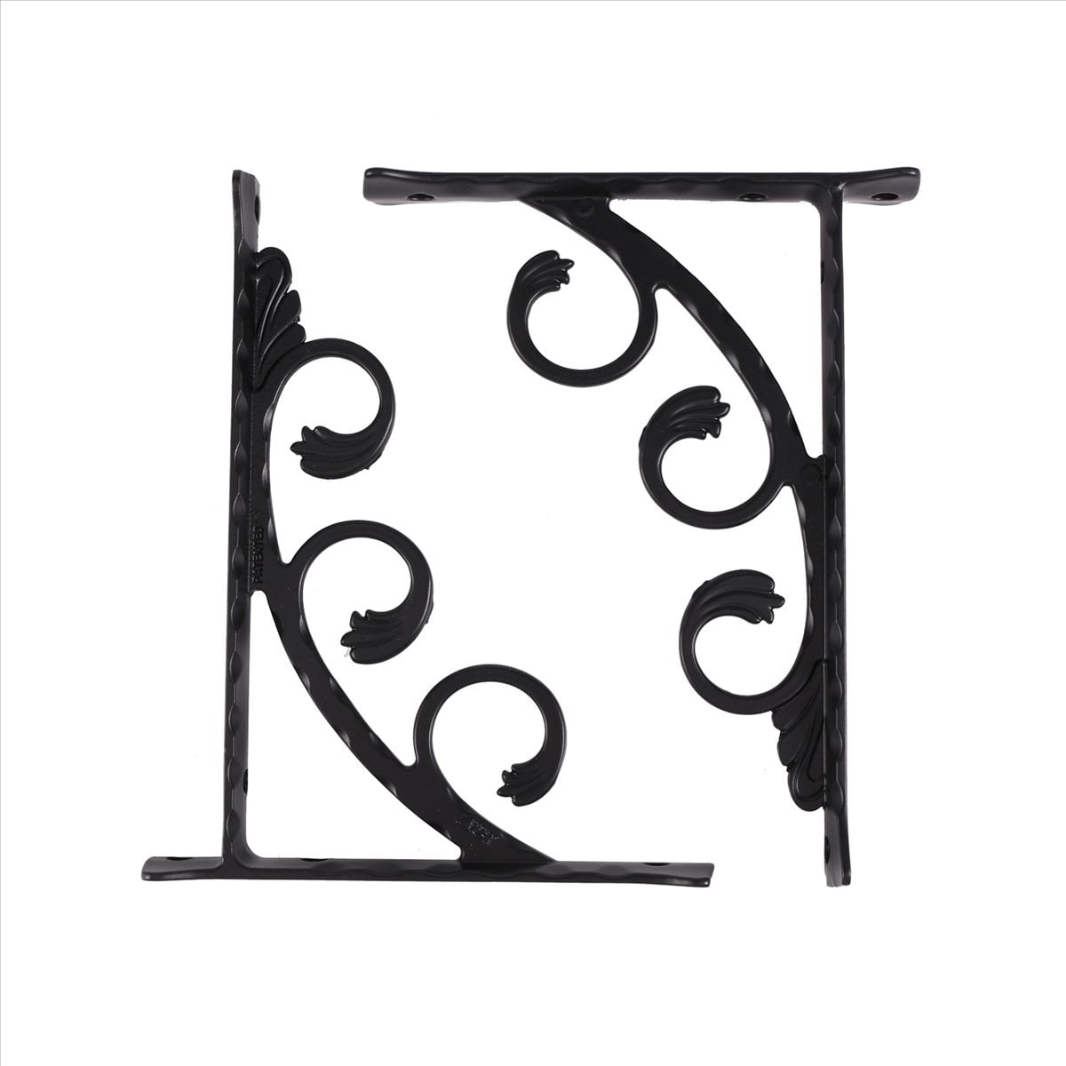 2Pcs Wall Mounted L Shaped Angle Bracket Multifuntional Brace Shelf ...