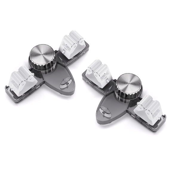 2Pcs Wall Mounted Mop and Broom Holder Convenient Broom And Mop Rack ...