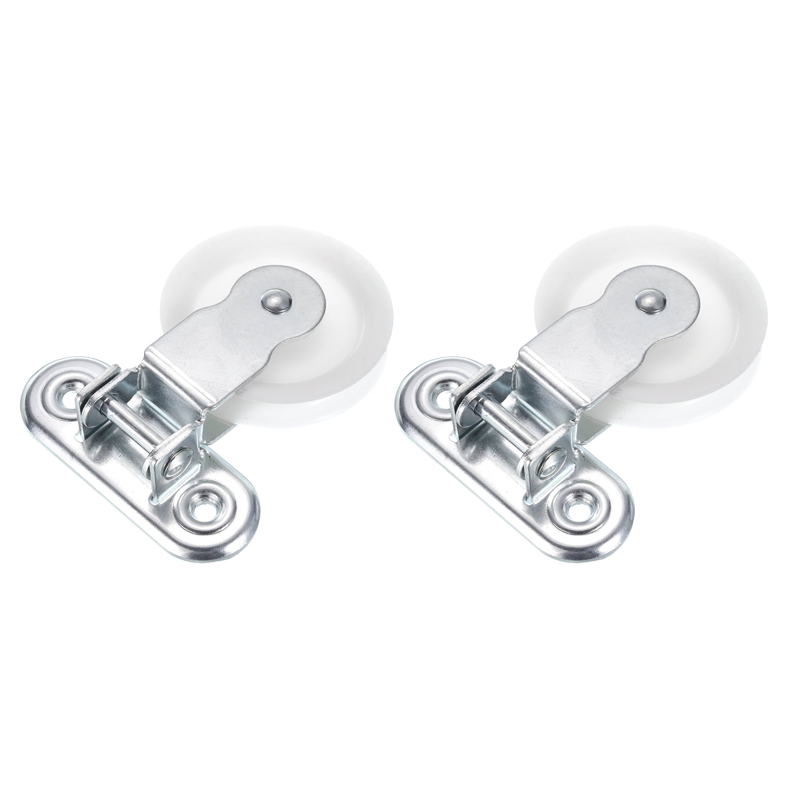 2Pcs Wall Mounted Pulley 92mm Single Pulley Block Iron Nylon - Walmart.com