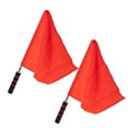 Traffic Flag 2Pcs Waning Signal Flags Taffic Safety Signal Flag Commander Signal Flags ...