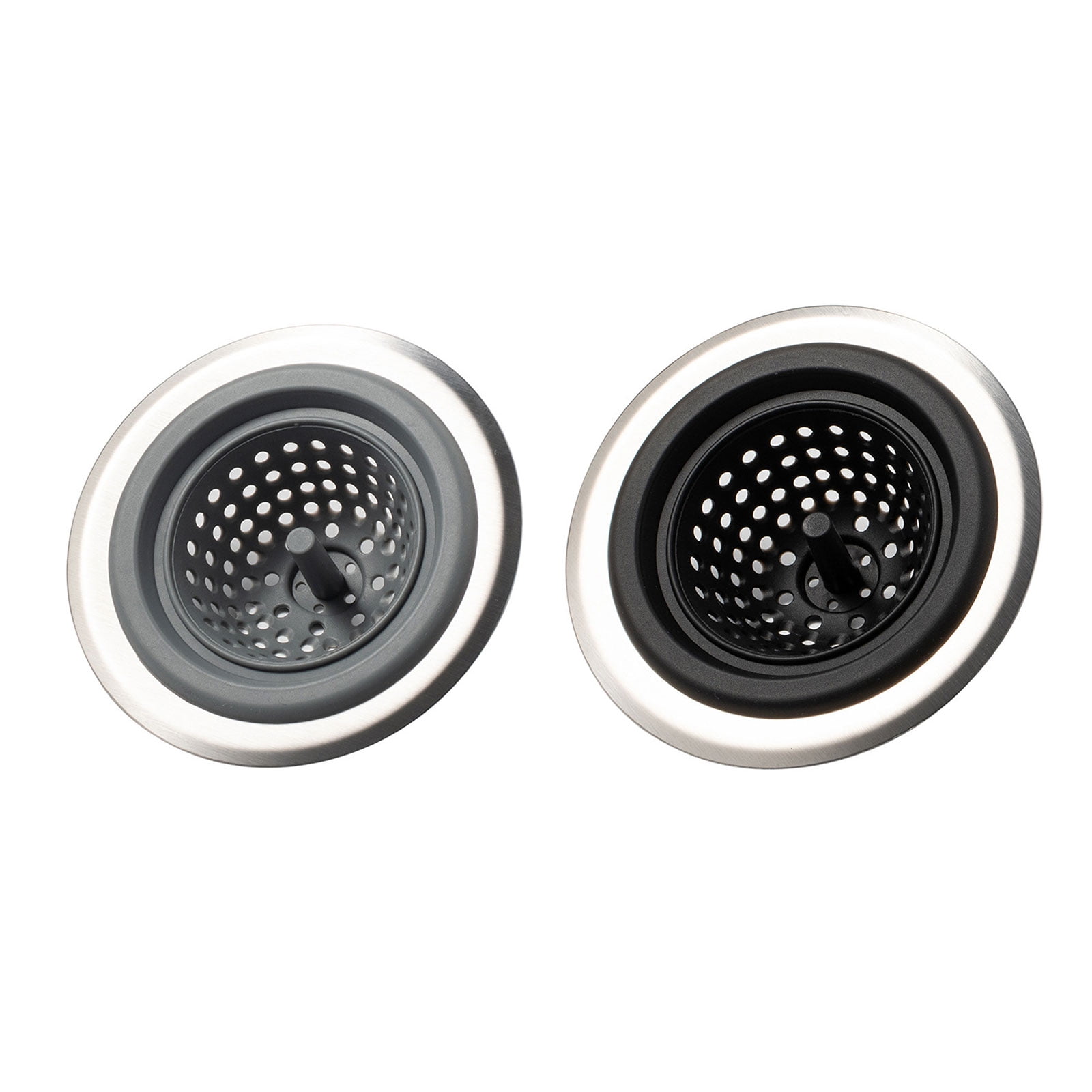 2Pcs Waste Collector Drain Filter Sewer Hair Filter Catcher Stopper ...