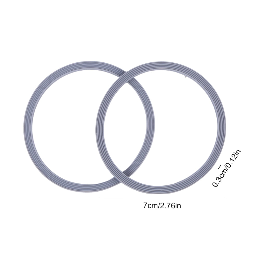 2Pcs Water Bottle Silicone Lid Seal O Ring Replacement Cap Mouth Plug ...