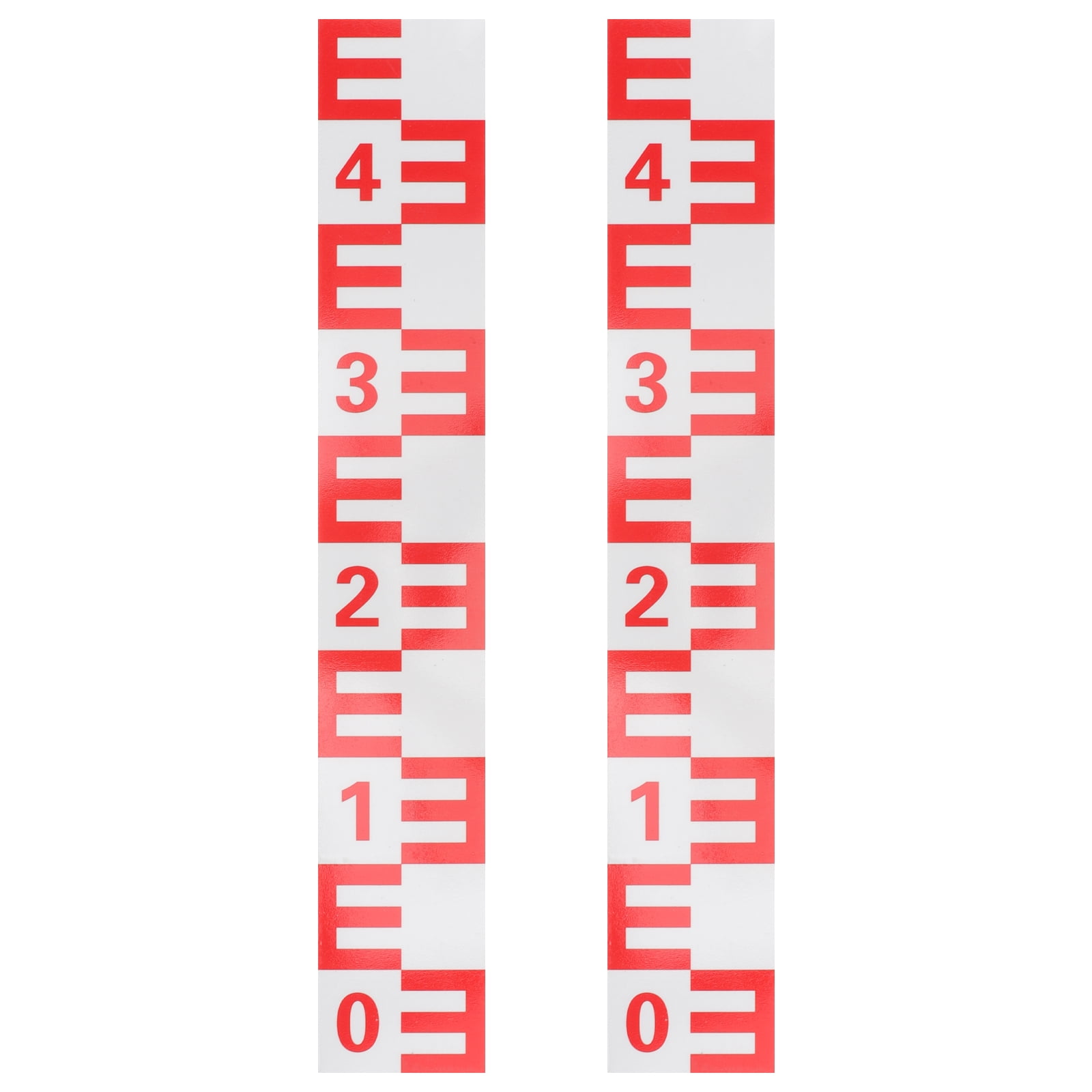 2Pcs Water Level Sticker Gauge Self Adhesive Pool Measuring Tool ...
