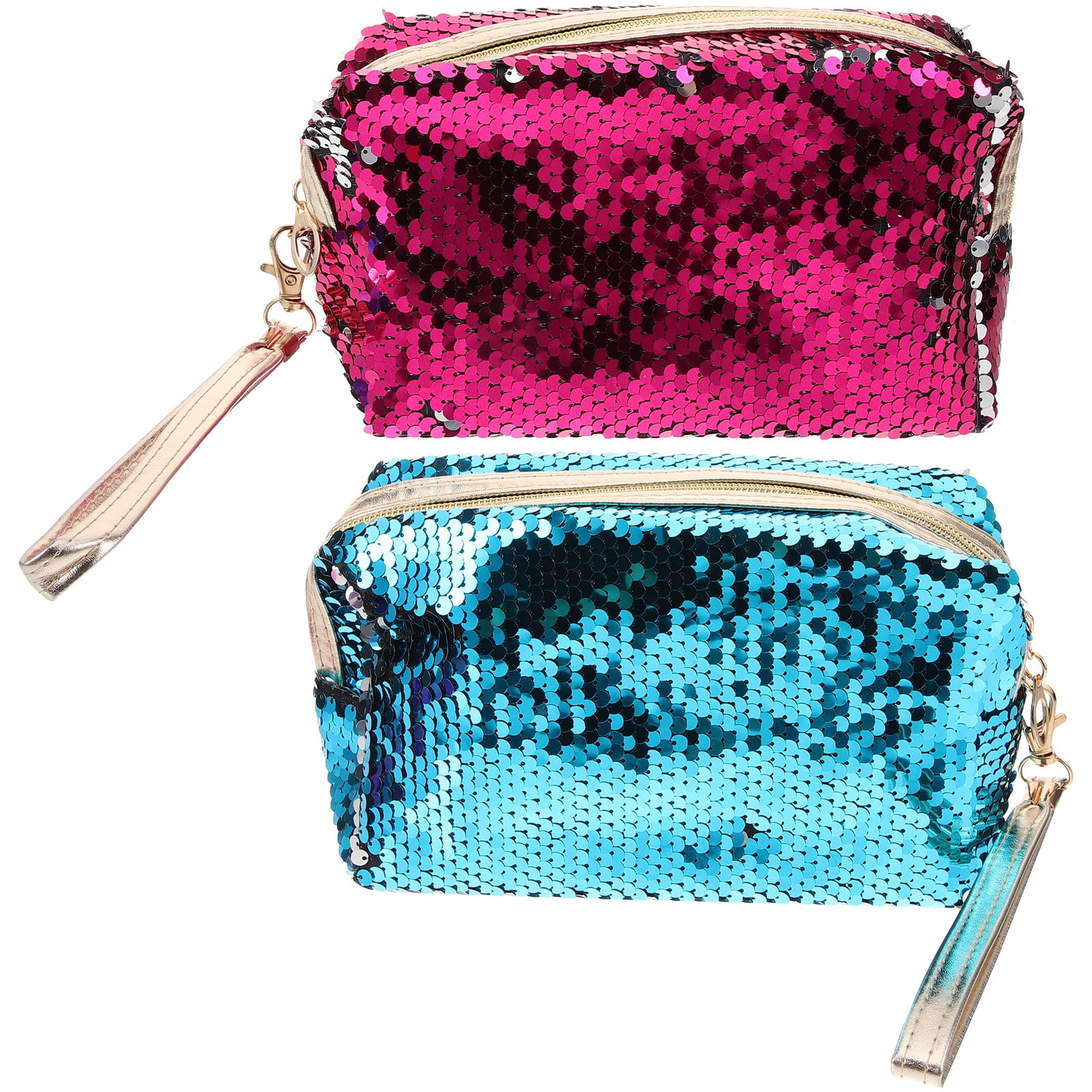 2Pcs Waterproof Coin Purse Assorted Color Compact Small Purse for Daily ...
