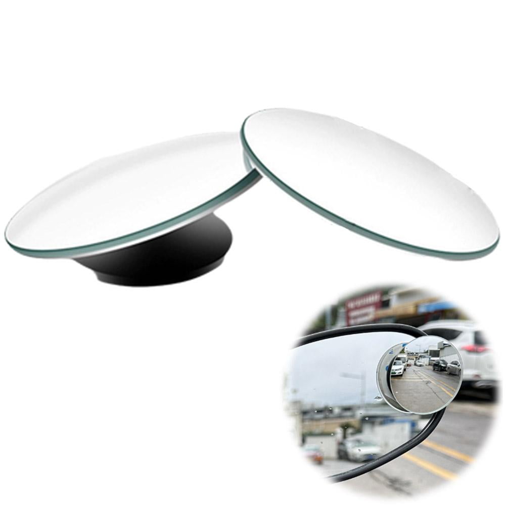 2Pcs Waterproof Rear View Mirror Full-vision Adjustable Blind Spot ...