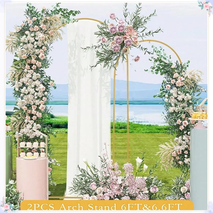 2Pcs Wedding Arch Backdrop Stand For Parties ,Wedding Arches For ...