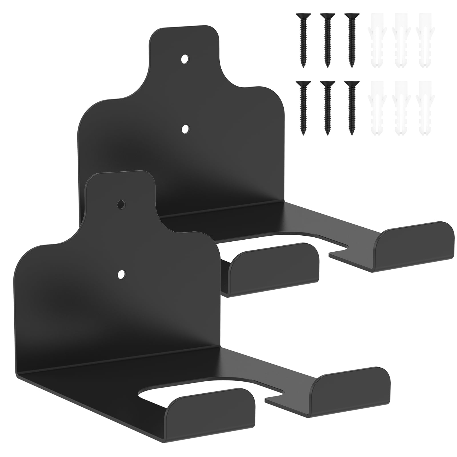 2Pcs Weed Trimmer Hanger Carbon Steel Weed Wacker Holder Wall Mounted ...