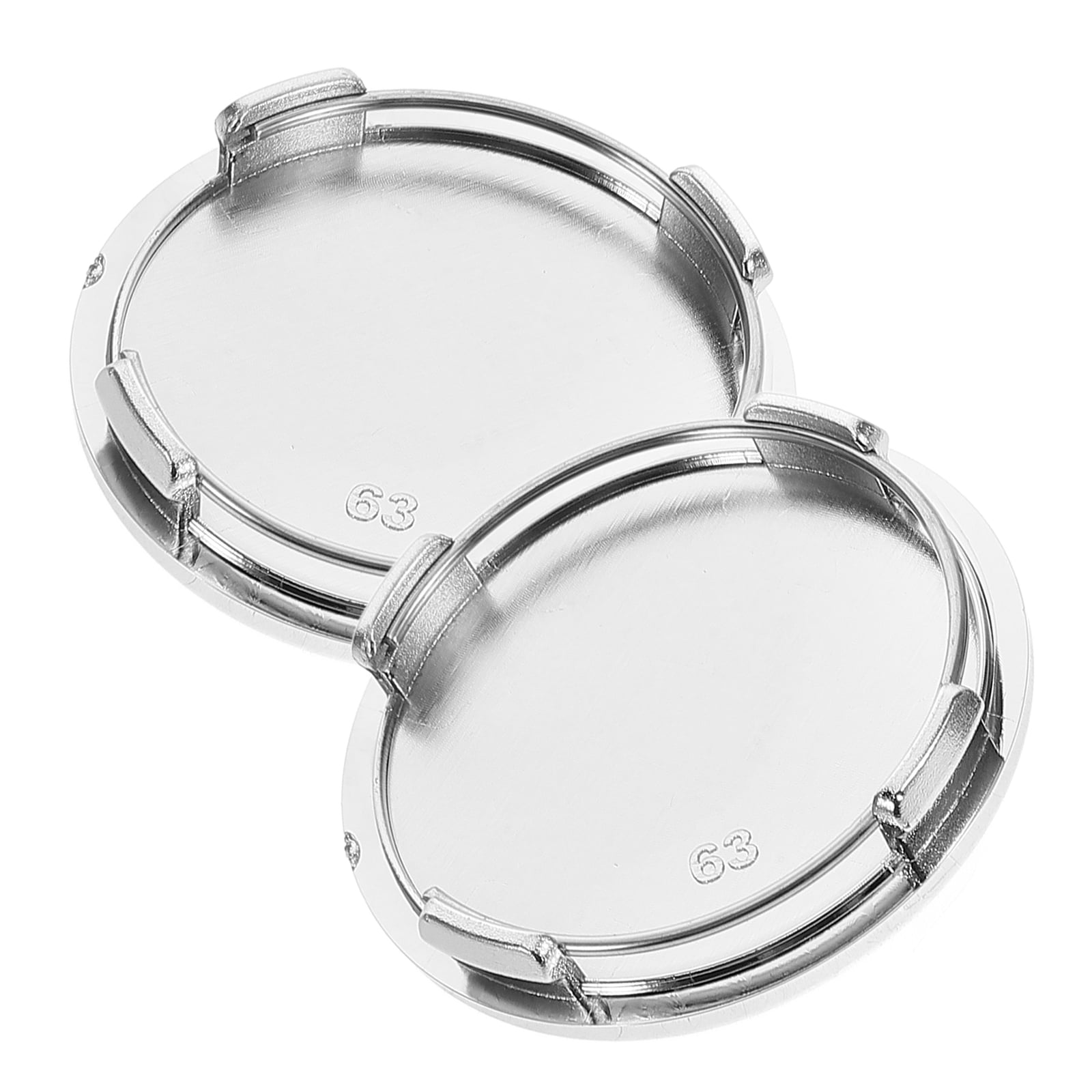 2Pcs Wheel Center Hubcaps Car Wheel Rim Cover Replacemen 63mm Hub Blank ...