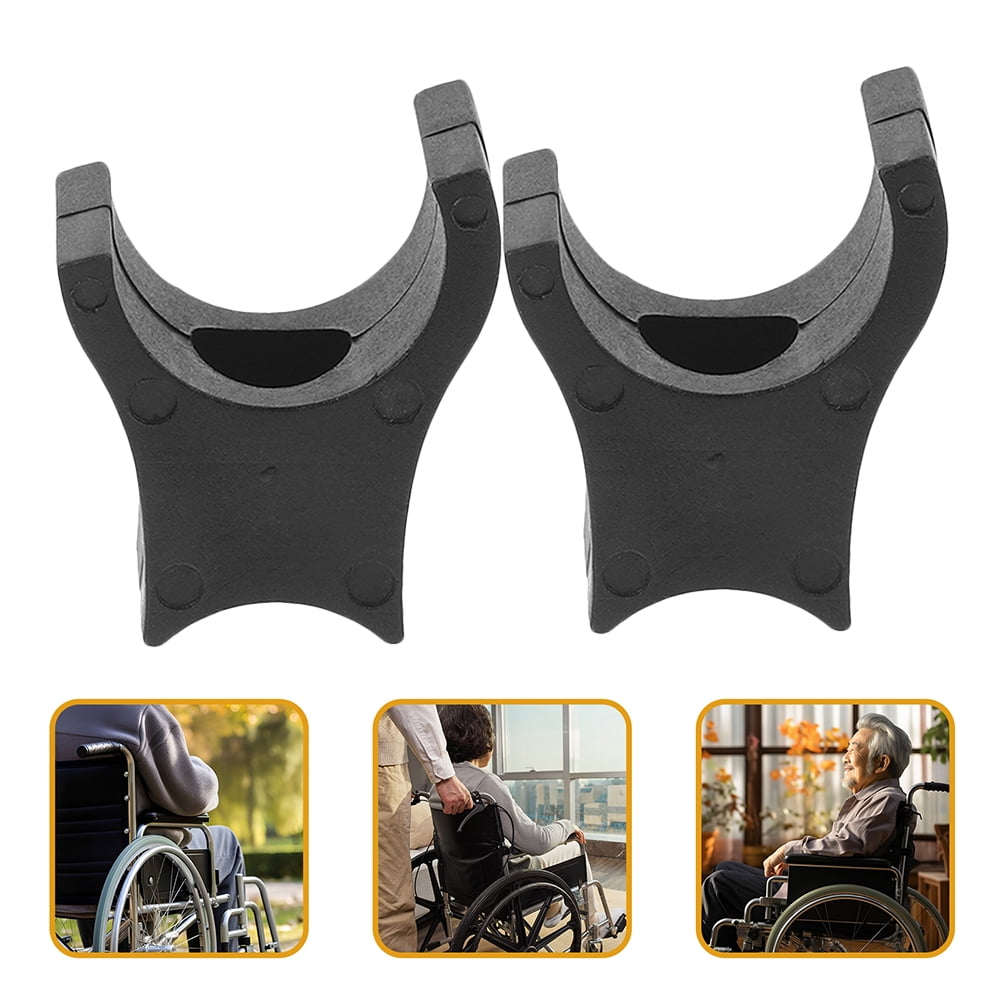 2Pcs Wheelchair Elevating Legrests，Wheelchair Legrest Assembly，Padded Calf Pads，Universal ...