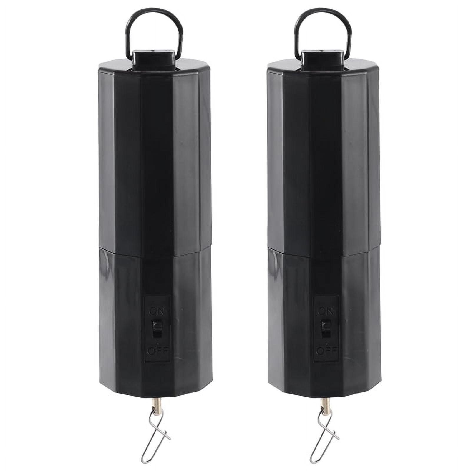 2Pcs Wind Spinner Motor Hanging Display Battery Operated Rotating Multi ...