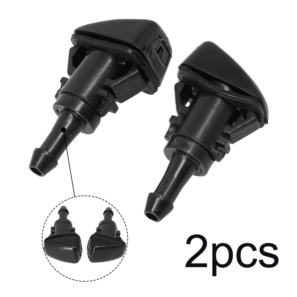 2Pcs Windshield Washer Fluid Spray Nozzle for Select Vehicles - Walmart.com