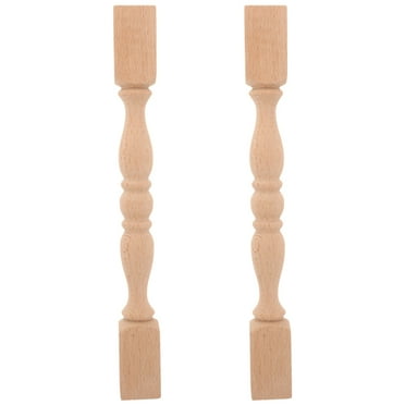 Wooden Baluster Spindles 11-1/2", Pack of 25 Oak Spindles for Crafts ...