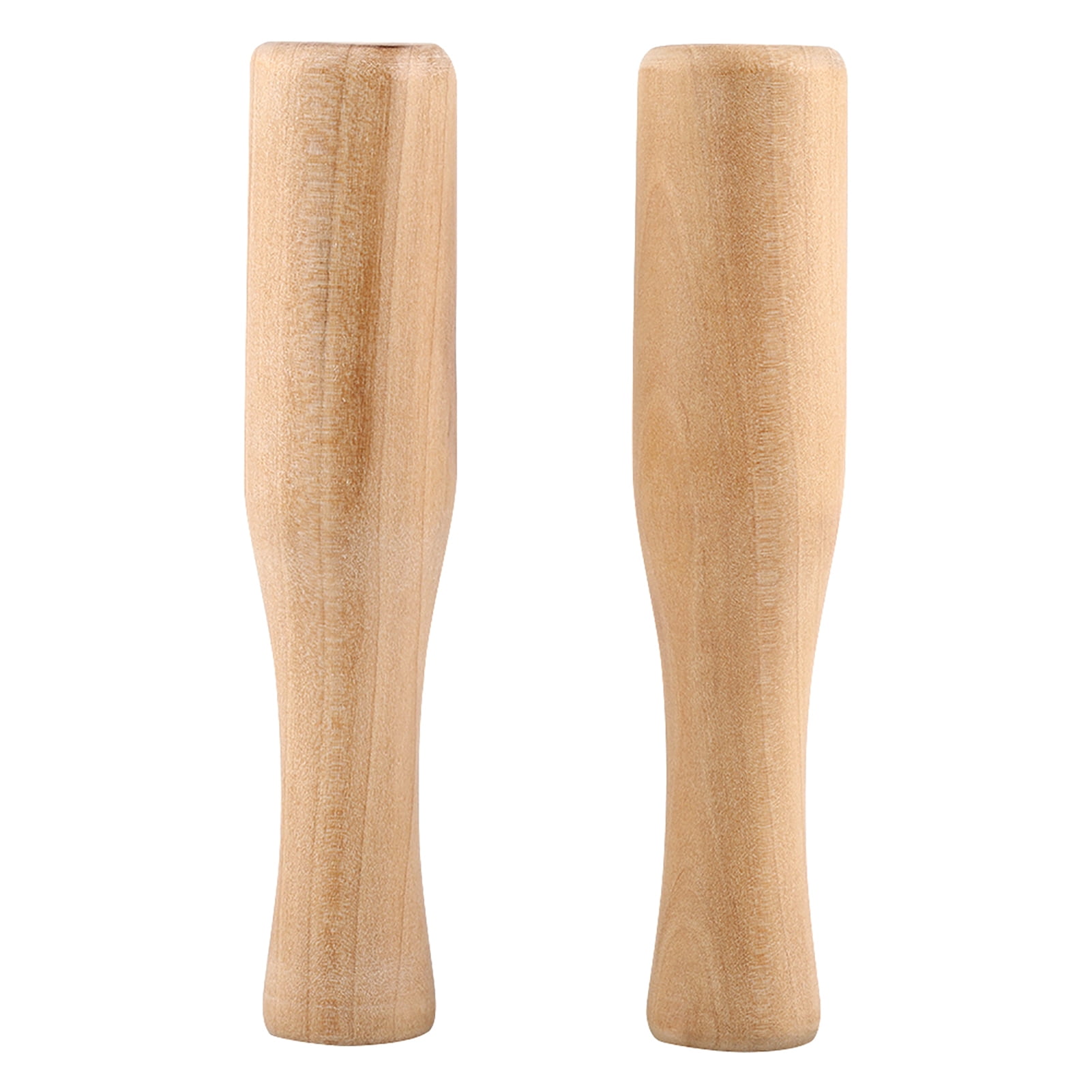 2Pcs Wooden Pestle Food Muddle Grinding Rod,Hardwood Grinder Pestle ...