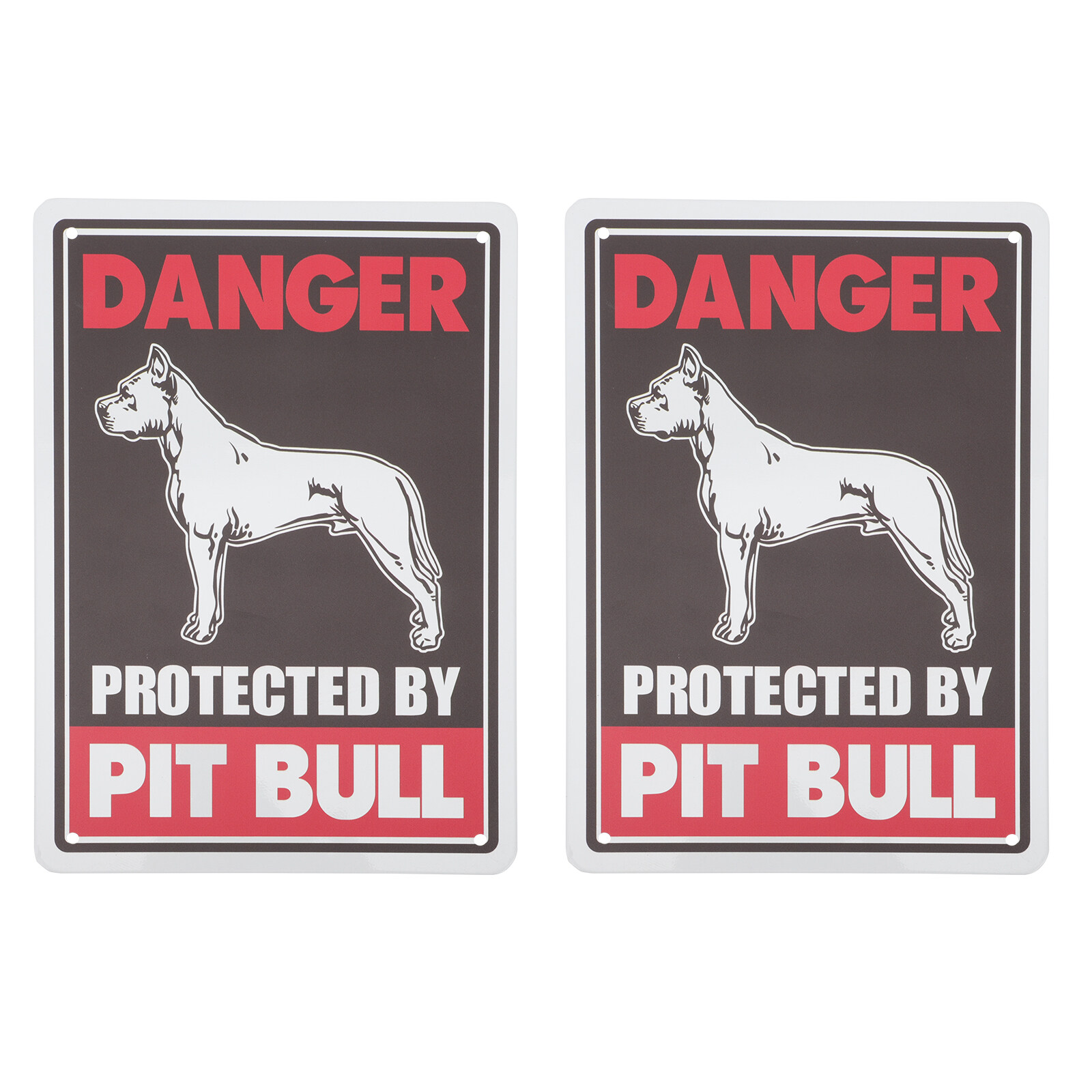 FOMIYES Iron Dog Warning Signs Garden Ornament Assorted Color Durable ...