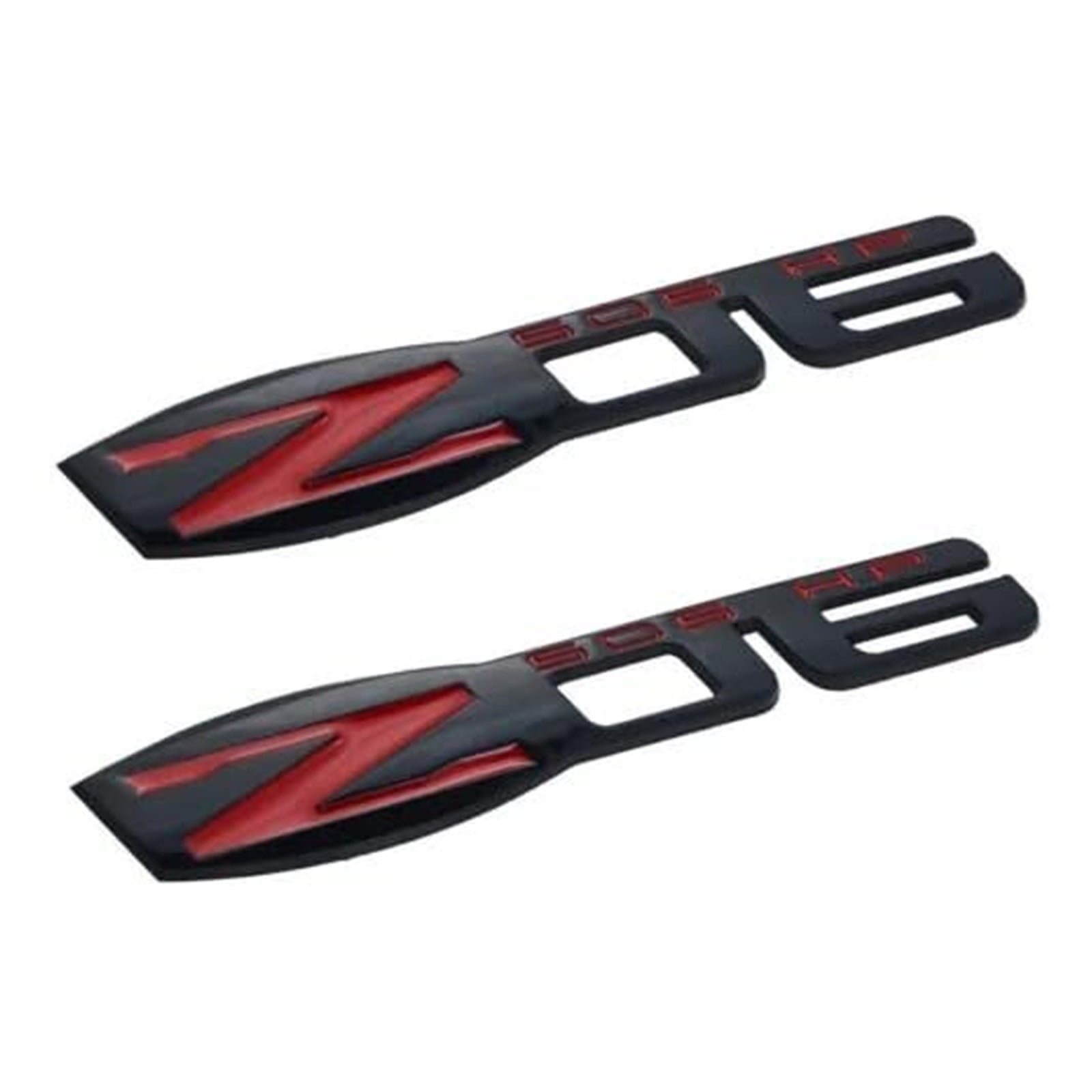 2Pcs Z06 505 HP Emblem Badge3D Nameplate Sticker Logo Decals ...