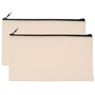 DALIX Bank Bags Money Pouch Security Deposit Utility Zipper Coin Bag in ...