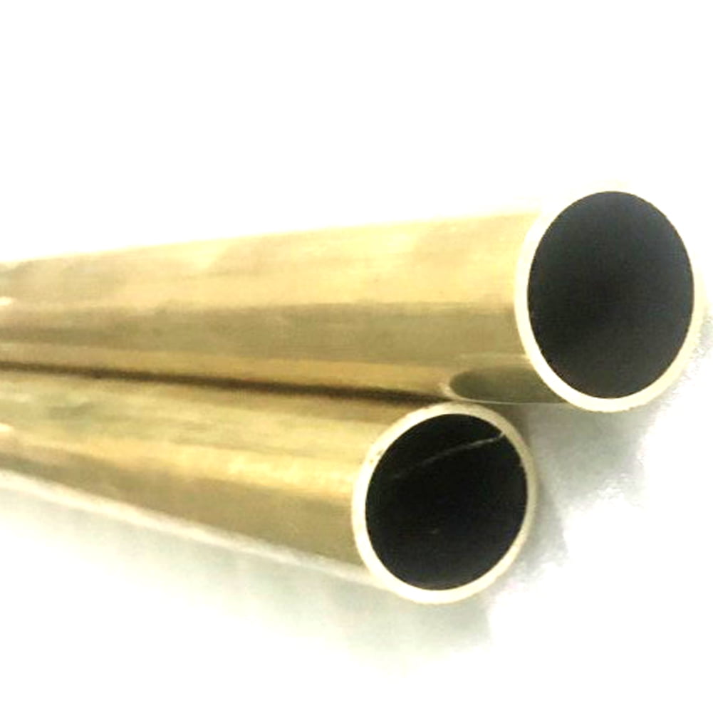2Piece H62 brass capillaries, 6mm outer diameter, 1mm wall thickness, 0 ...