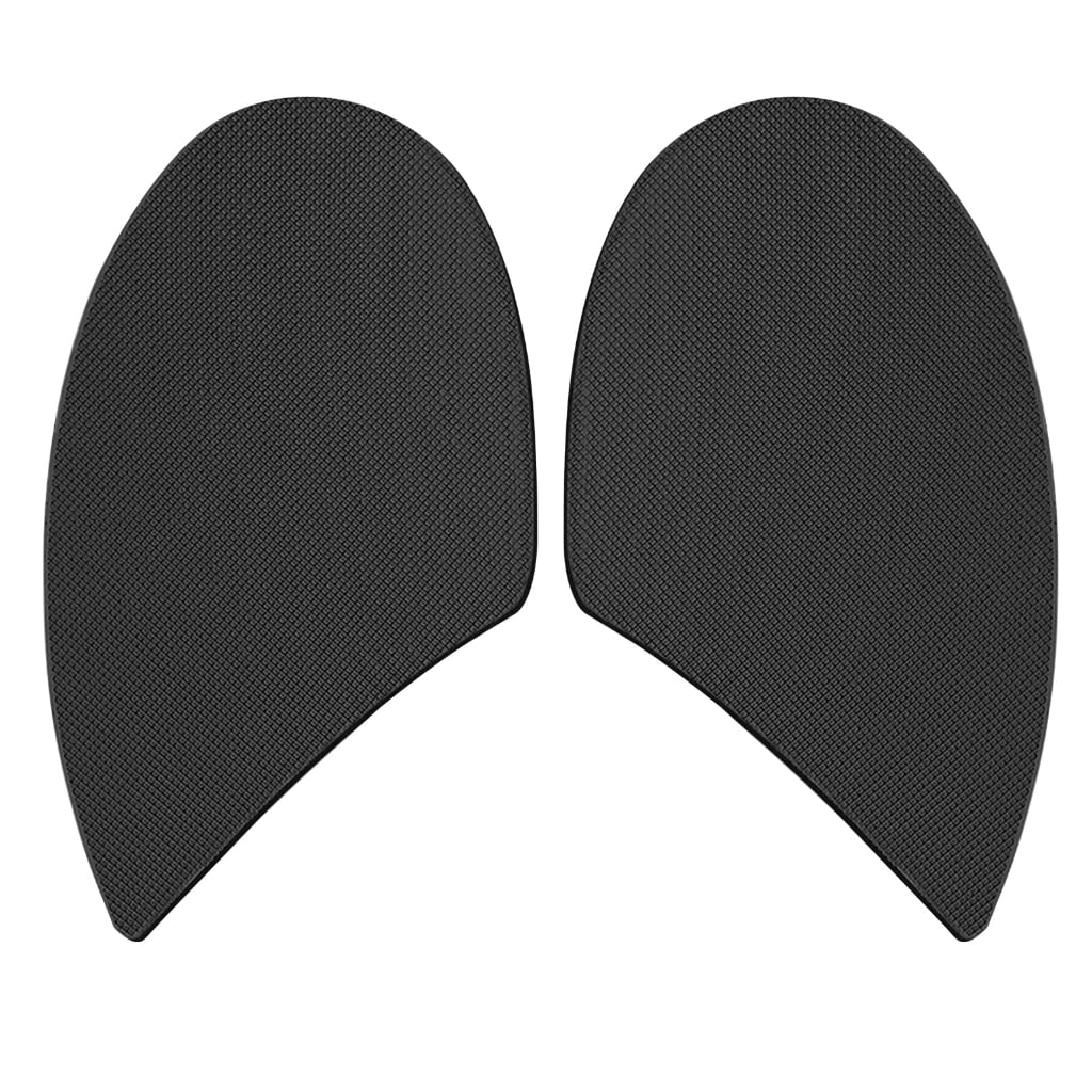 2Piece Unisex Rubber Soles Stickers for Shoes Black Forefoot Nonslip ...