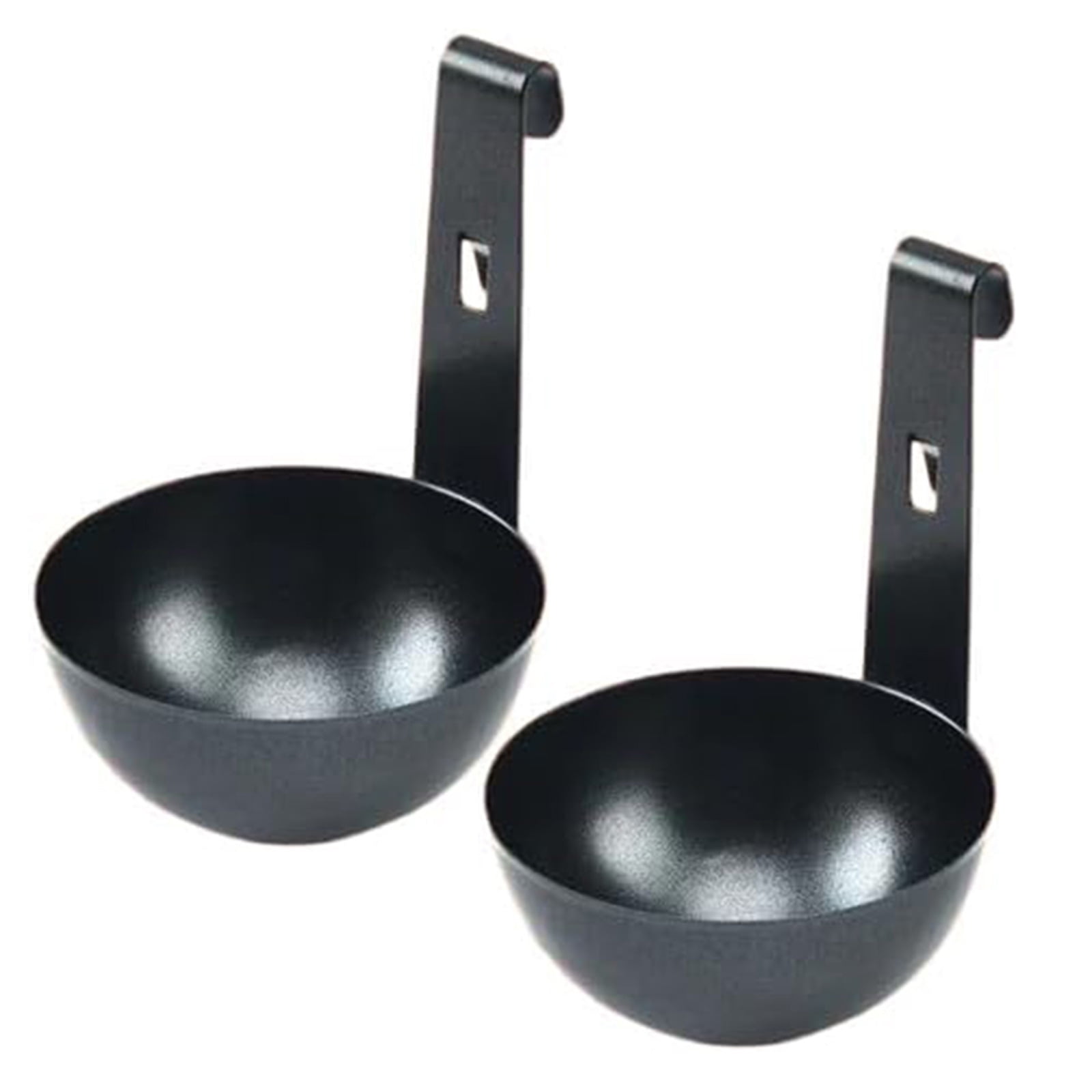 2Pieces Efficient Eggs Poacher Stainless Steel Hangable Cups Cooking ...