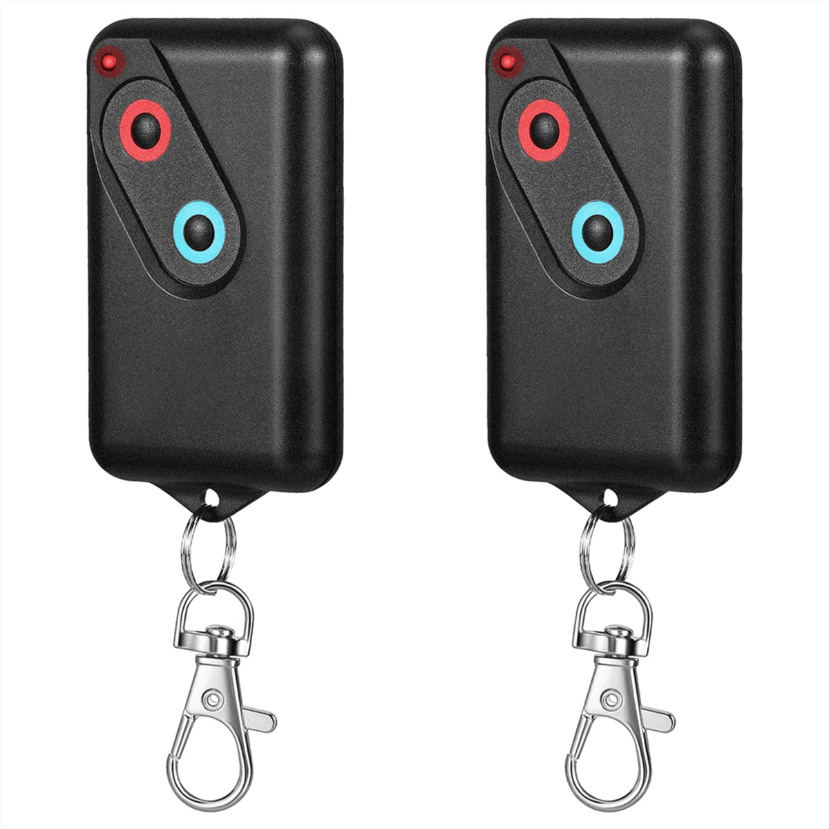 2Pieces Garage Door Remote,2 Button Remote Transmitter 303mhz with ...