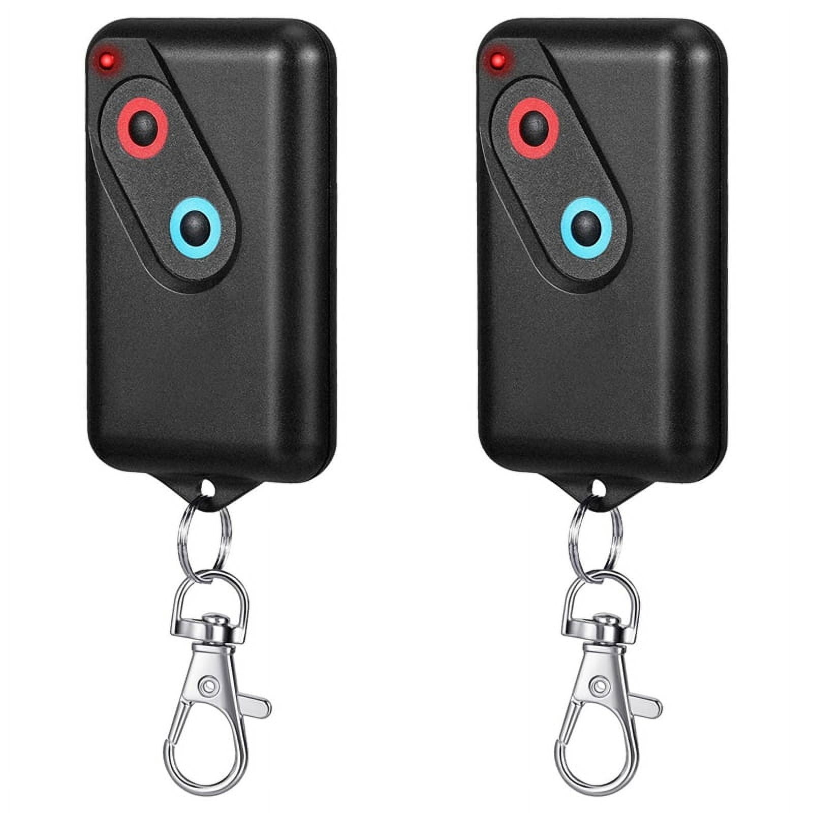 NEW 2Pieces Garage Door Remote,2 Button Remote Transmitter 303mhz with Keychain - Walmart.com