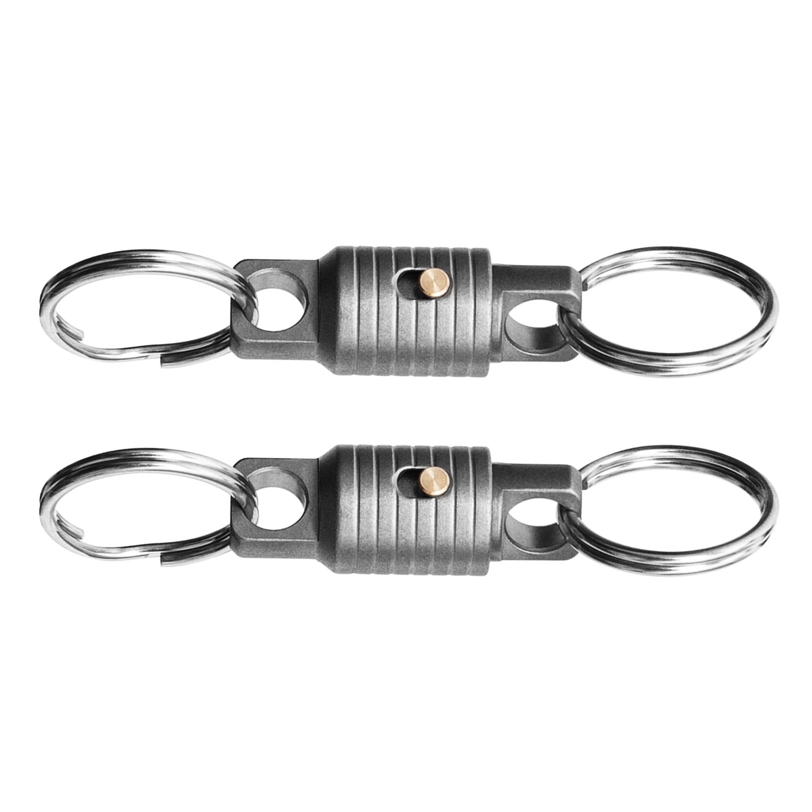 2Pieces Keychains Holder With Rotating Buckle Simple And Elegant Design ...