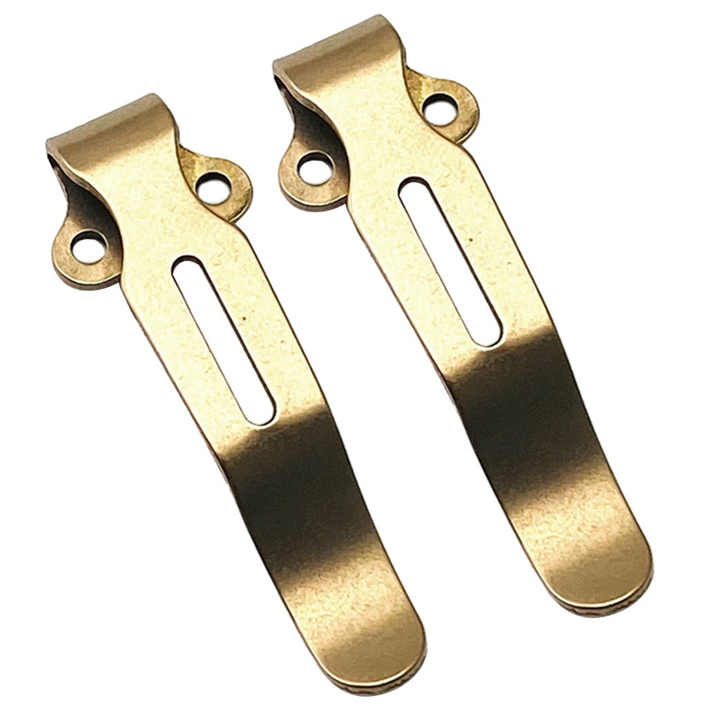 2Pieces Knife Pocket Clip Deep Carry Pocket Clip Replacement for DIY ...