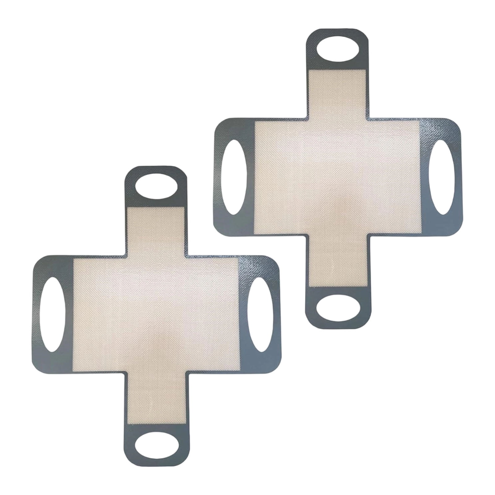 2Pieces Practical Silicone Loaf Pan Insert with Lifting Handle Forbread ...