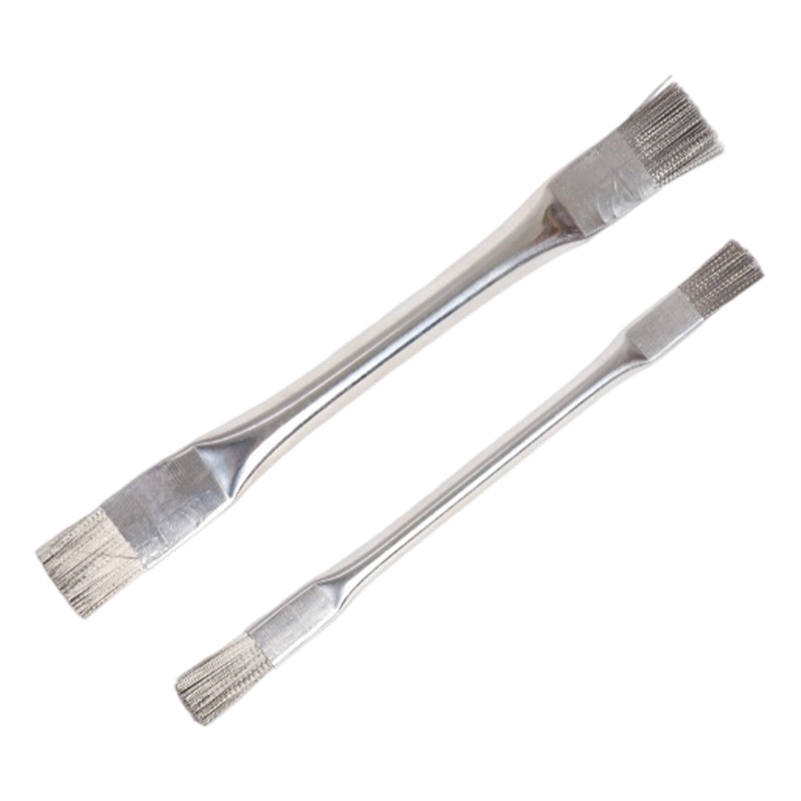 2Pieces Professional Steel Wire Brushes Dense Steel Bristles Gaps ...